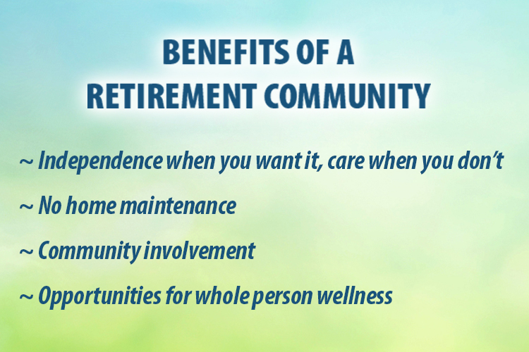 Why and When to Move Into an Independent Living Community